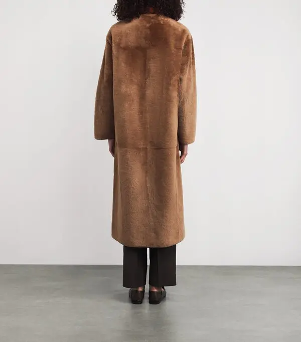 ARMA Shearling-leather Rilana Coat