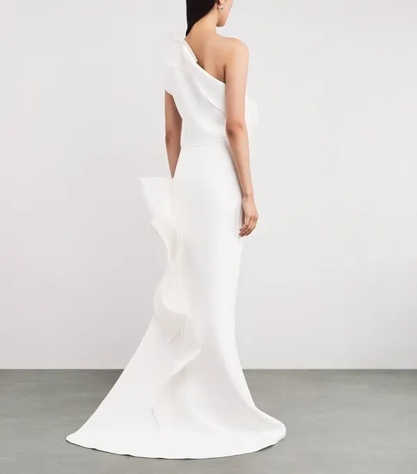 Maticevski Ruffle-trim Excitement Gown