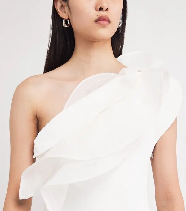 Maticevski Ruffle-trim Excitement Gown