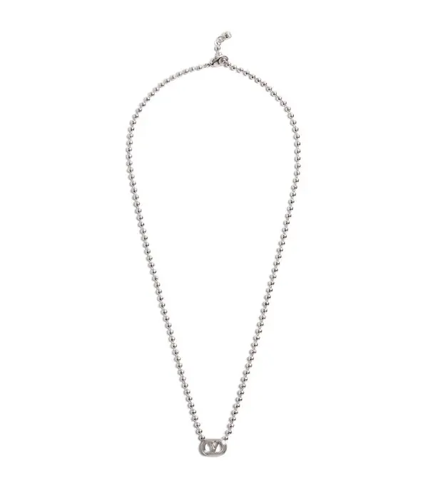 Valentino Garavani Ovalette Necklace - White