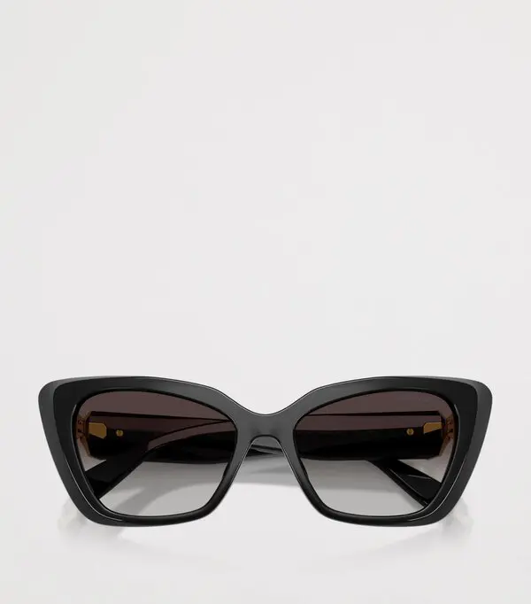 SWAROVSKI Sk6047 Cat Eye Sunglasses - Black