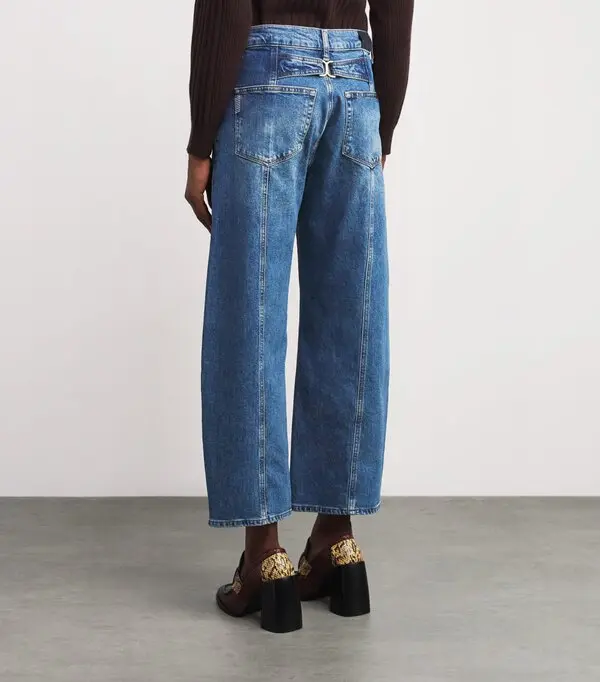 Paige Arellia Barrel-leg Jeans