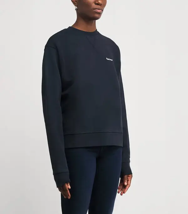 Barbour Cotton Logo Sweatshirt