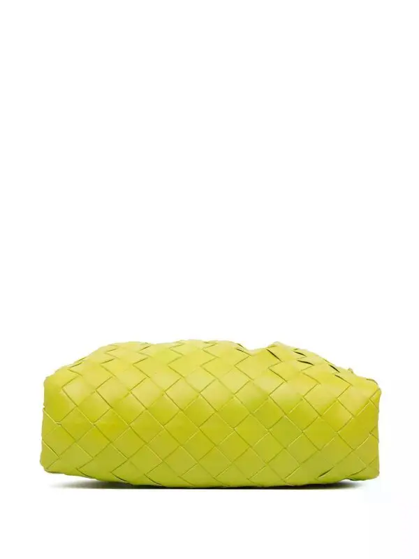 Bottega Veneta Nappa Intrecciato The Mini Pouch Crossbody Bag - Green