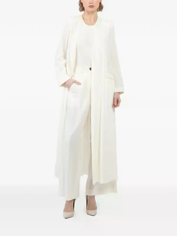 Isabel Benenato Coat With Pockets