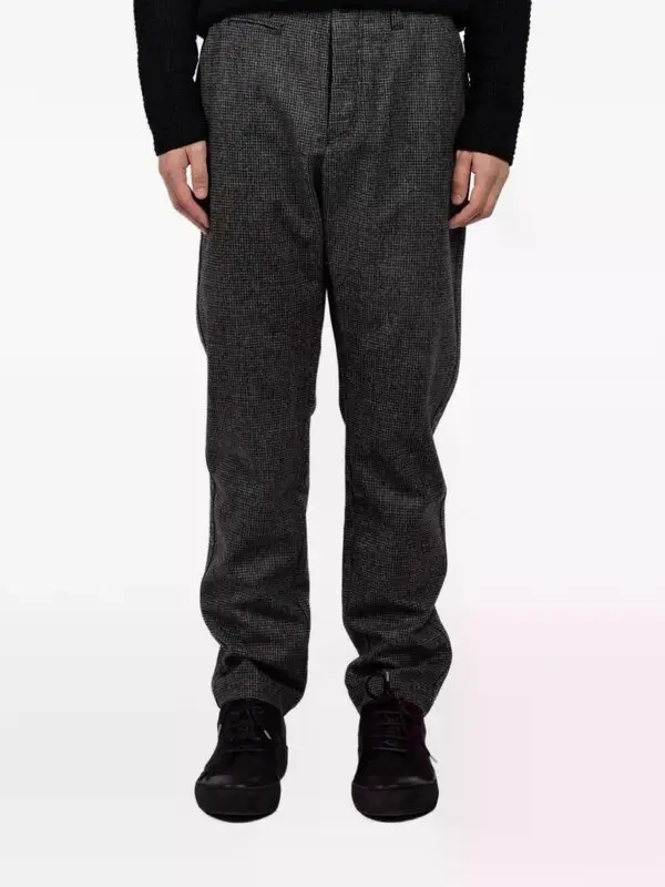 HANNES ROETHER Checked Trousers