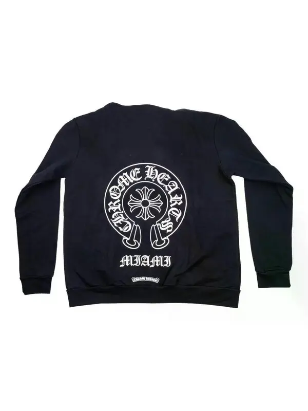 Chrome Hearts Graphic Zip-up Hoodie