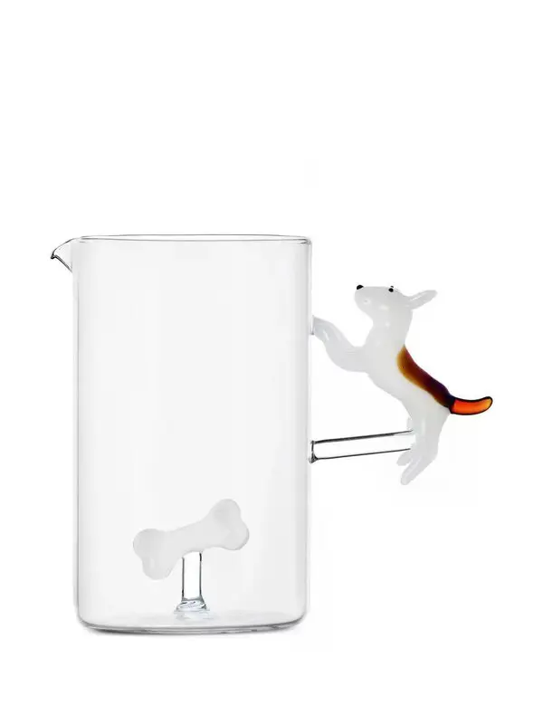 ICHENDORF MILANO Bull Terrier Bone-detail Mug - White