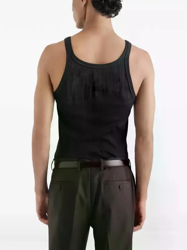 Dolce & Gabbana Ribbed Tank Top