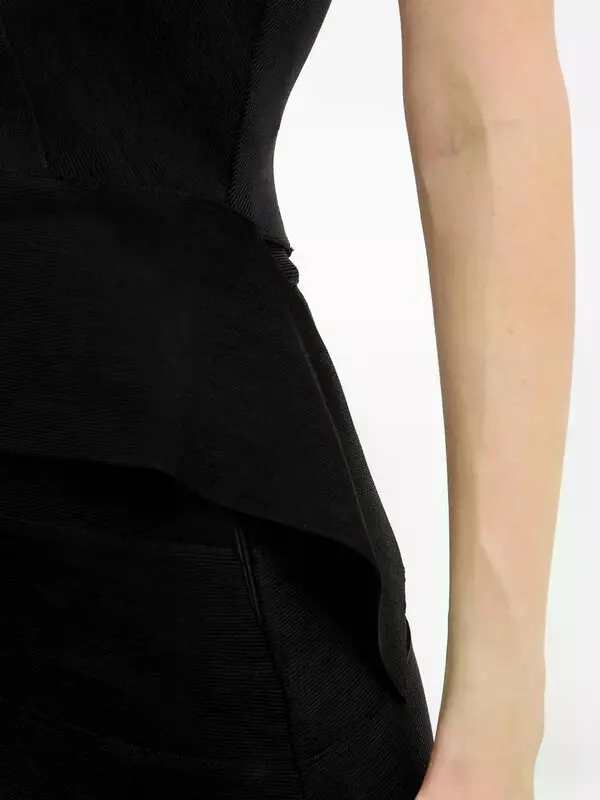 Herve Leger Betty One-shoulder Top