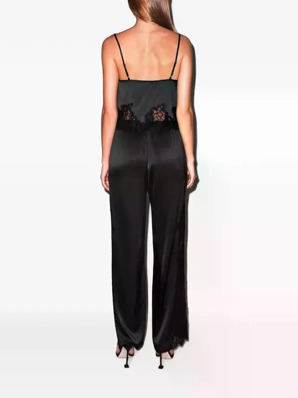 FLEUR DU MAL Lace Juliet Top - Black
