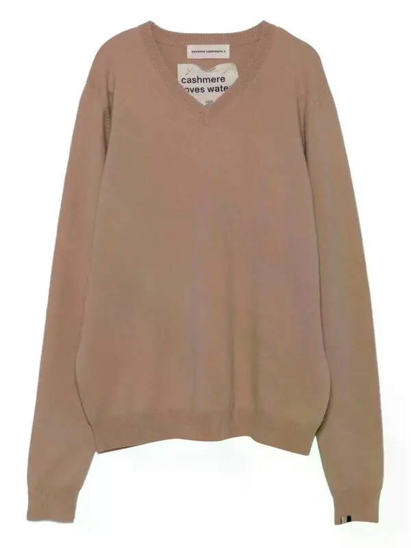 Extreme Cashmere V-neck Long-sleeve Sweater