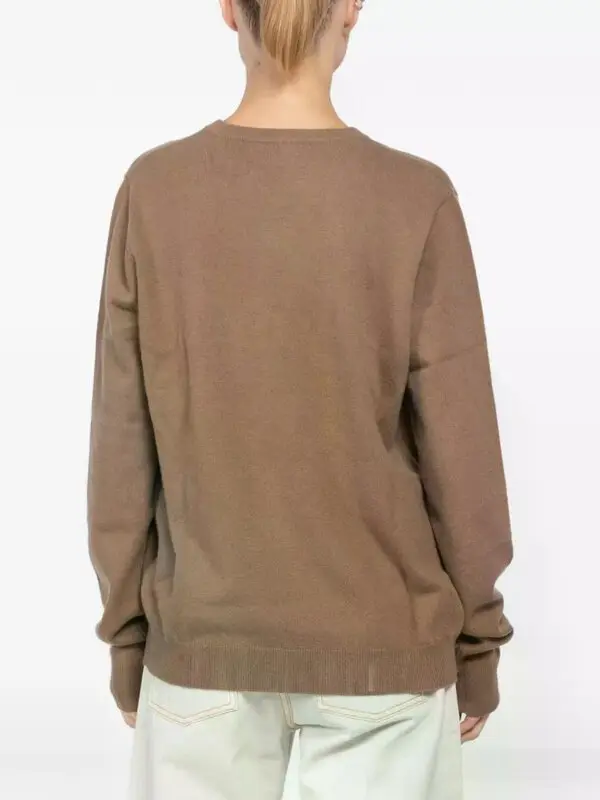 Extreme Cashmere V-neck Long-sleeve Sweater