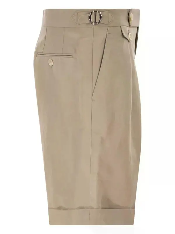 Brunello Cucinelli Turn-up Hem Shorts - Neutrals