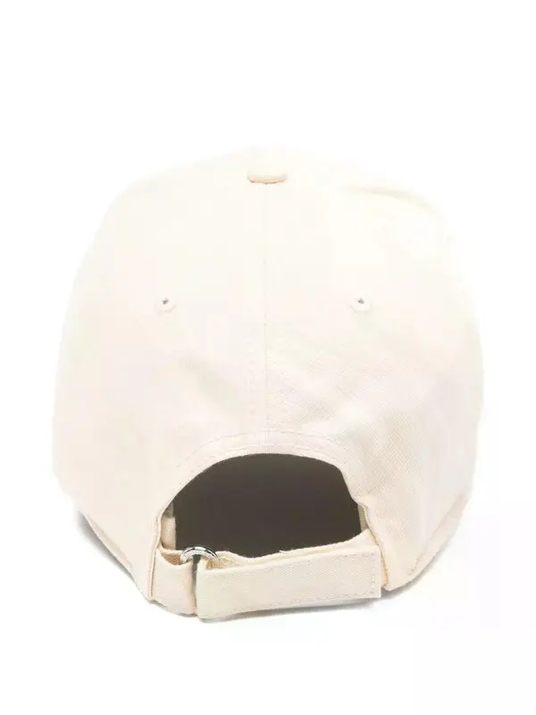 Moncler Logo-patch Baseball Cap - Neutrals