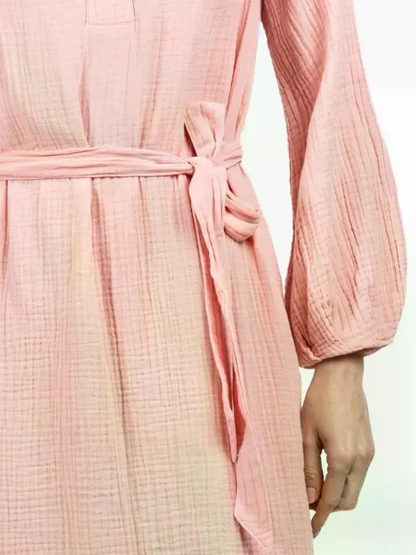 Xirena Josephine Tie-waist Midi Dress - Pink