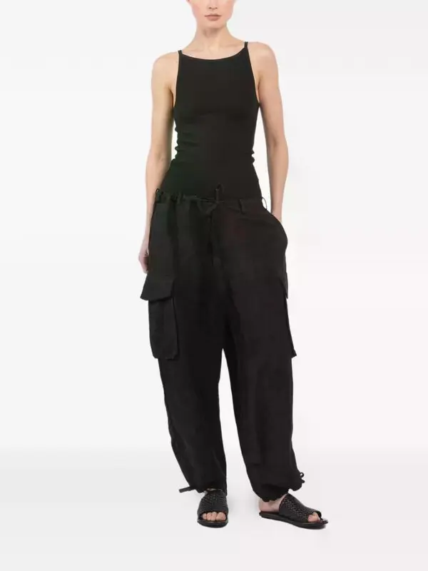 Masnada Drawstring Wide-leg Cargo Trousers