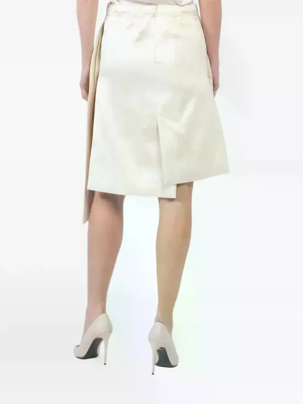 SETCHU Asymmetrical-panel Skirt