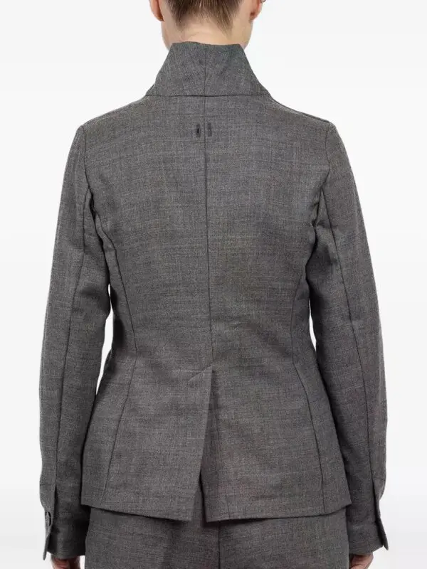 HANNES ROETHER Buttoned Notched-lapels Blazer