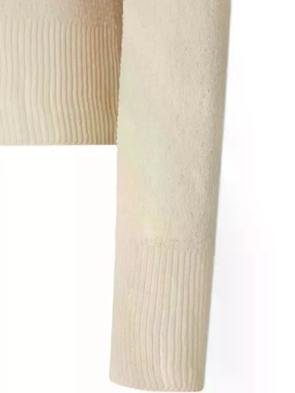 Victoria Beckham Ribbed V-neck Cardigan