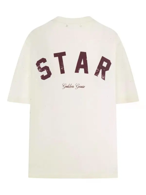 GOLDEN GOOSE Embellished T-shirt - Neutrals