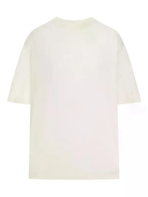 GOLDEN GOOSE Embellished T-shirt - Neutrals