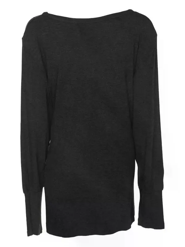 ELENA MIRO` Embellished V-neck Sweater
