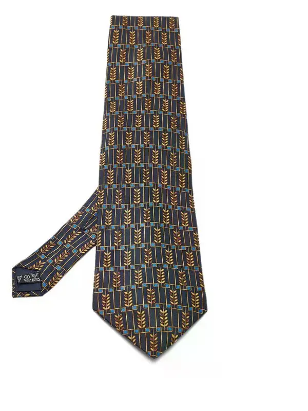LANVIN Silk Neck Tie - Blue