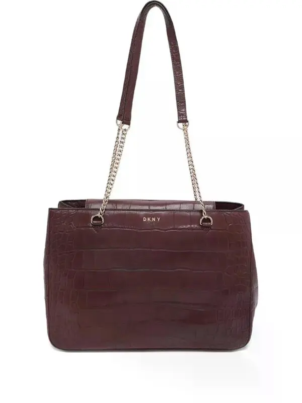 Dkny Embossed Chain Bag