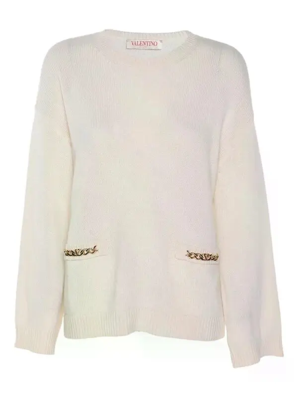 Valentino Garavani Cashmere Crewneck Sweater