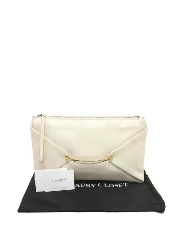 Nina Ricci Leather Clutch Bag