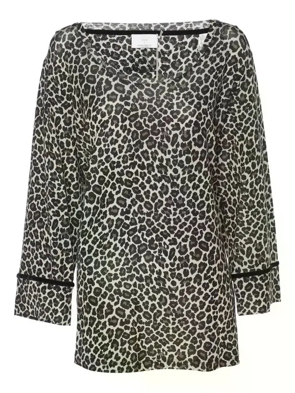 Marina Rinaldi Animal-print Tunic