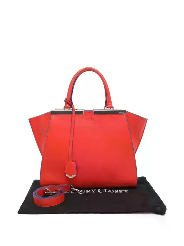 Fendi 3 Jours Leather Tote Bag