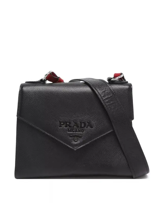 Prada Monochrome Leather Shoulder Bag