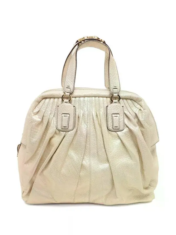 Roberto Cavalli Medium Leather Tote Bag
