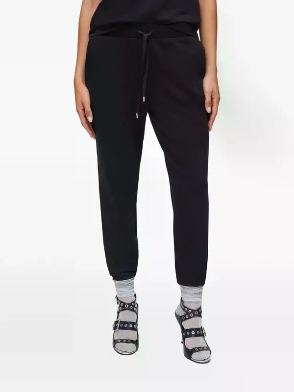Liu Jo Elasticated Fleece Track Pants - Black