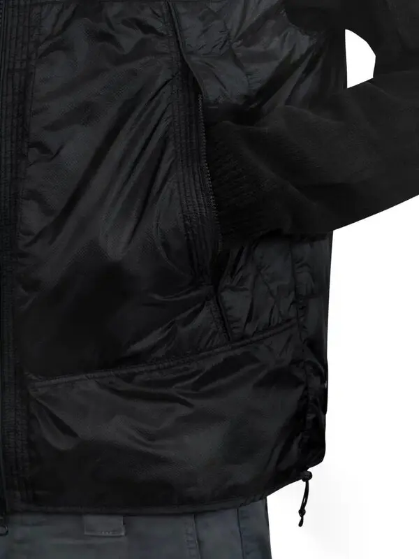 C.P. COMPANY Zip-up Gilet With Logo Detail - Black