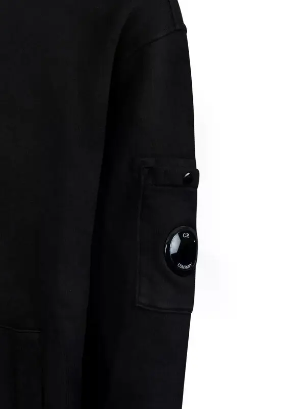 C.P. COMPANY Long-sleeve Hoodie - Black