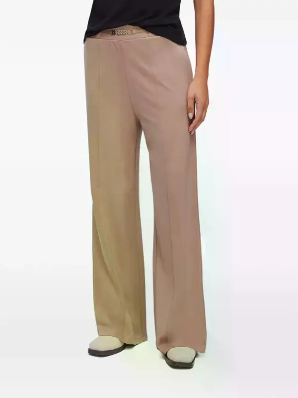 Liu Jo Chain-detail Knitted Trousers
