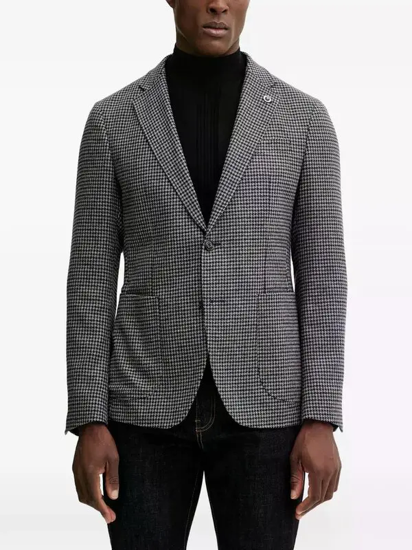 JOOP! Houndstooth Single-breasted Blazer