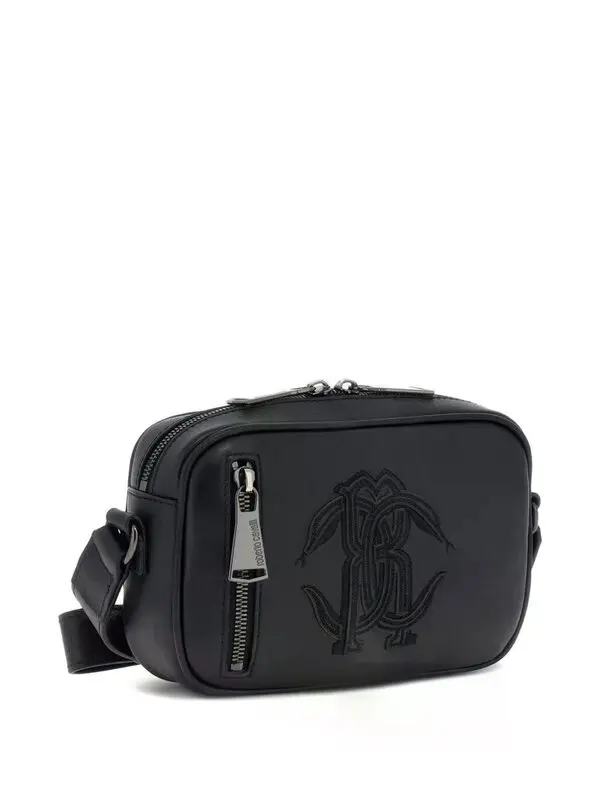 Roberto Cavalli Logo Messenger Bag