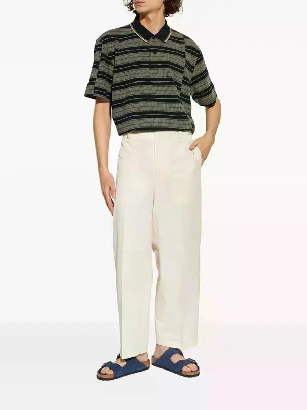 MARANT Safko Striped-pattern Polo Shirt