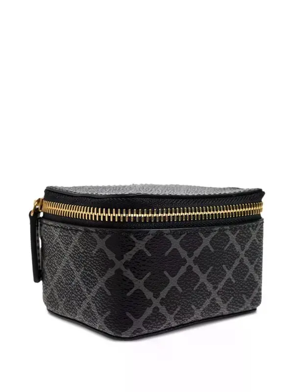 BY MALENE BIRGER Geometric-print Zip-fastening Jewellery Box