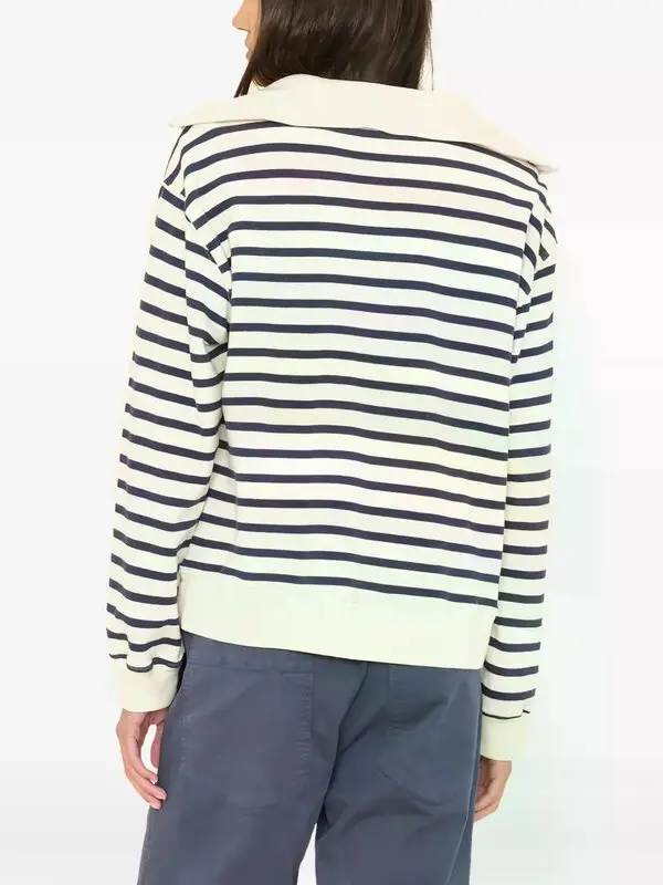 Xirena Kat Half-zip Striped Sweatshirt