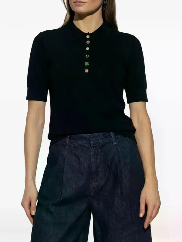 Paul Smith Button Polo Shirt