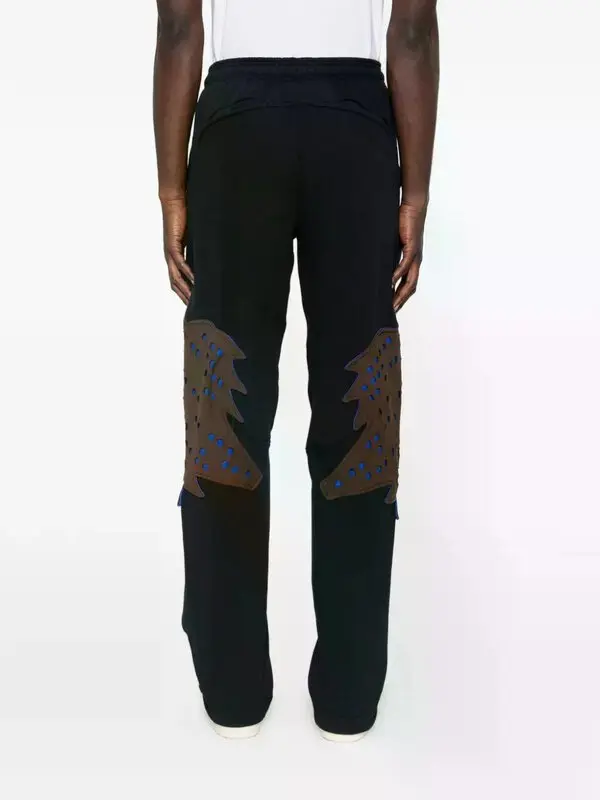 KIKO KOSTADINOV X Fox Lab Perforated Fleece Jogger - Black