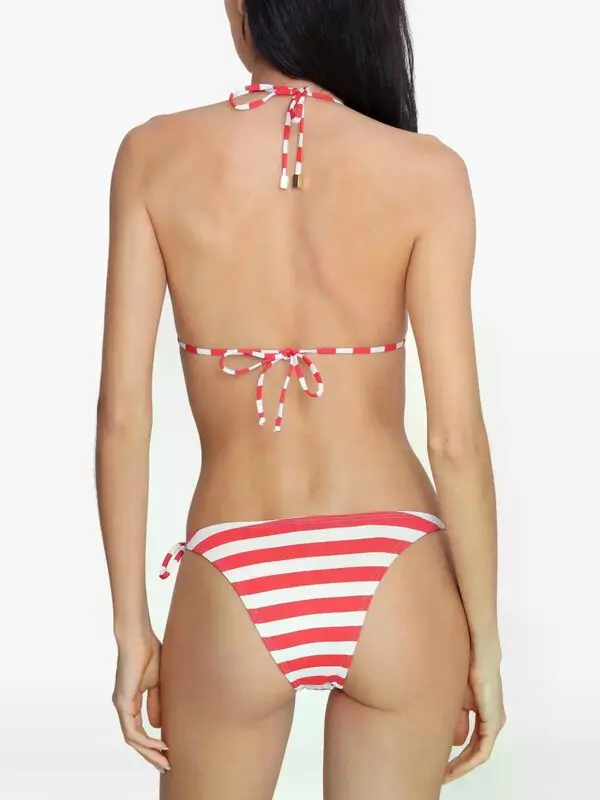 LYGIA & NANNY Maya Striped Bikini - Red