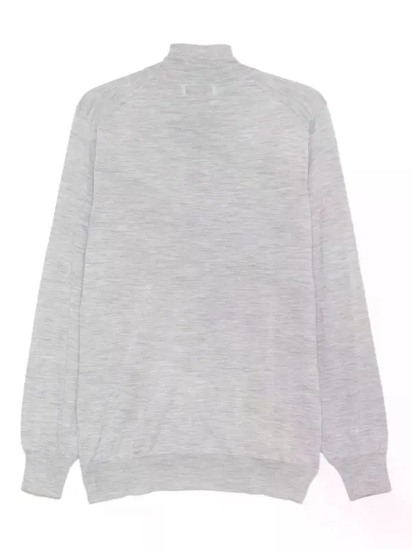 Brunello Cucinelli Zip Cardigan - Grey