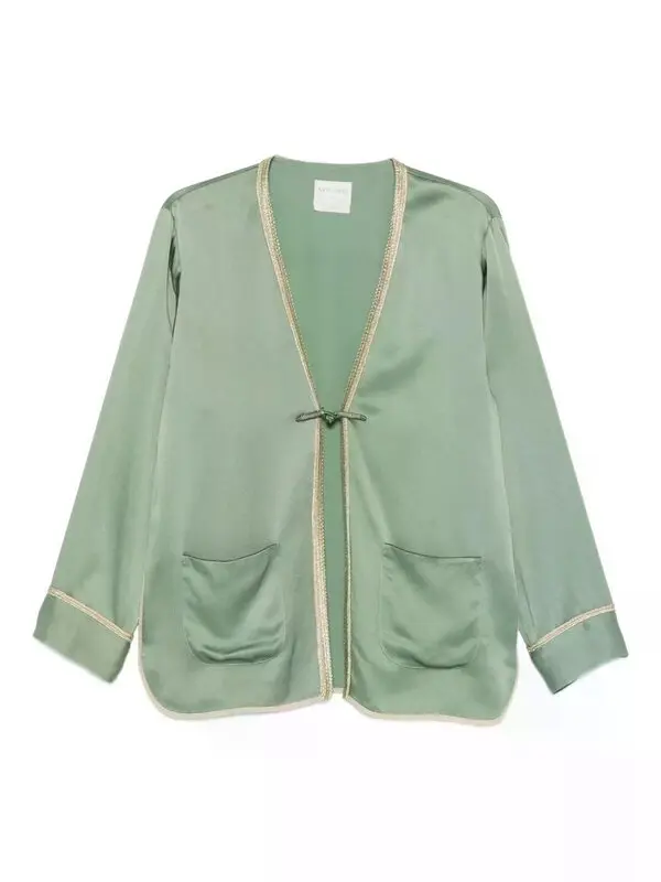 FORTE_FORTE Pocket Trim Jacket
