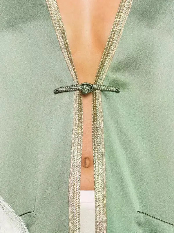 FORTE_FORTE Pocket Trim Jacket
